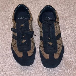 Coach Shoes | Blue Sneakers | Poshmark